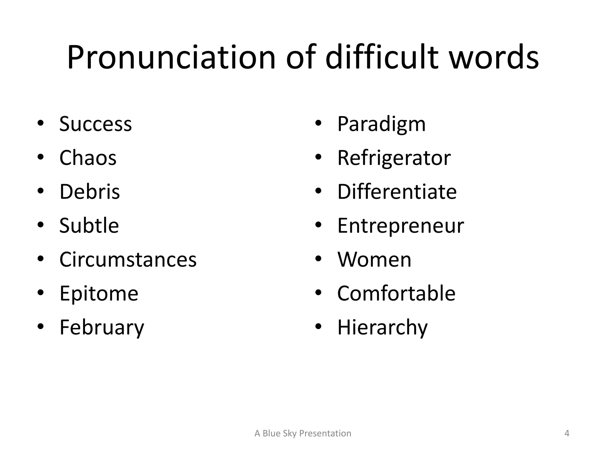 Voice & accent training program part 3 | PPT