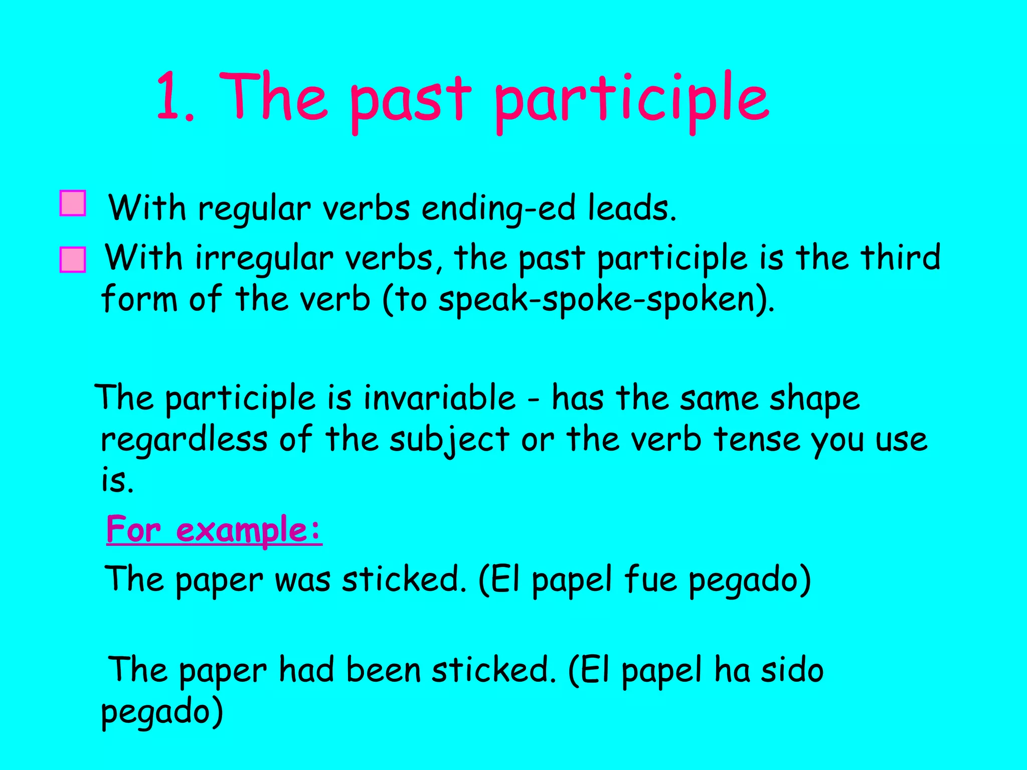 Voz Activa y Voz Pasiva. | PPT