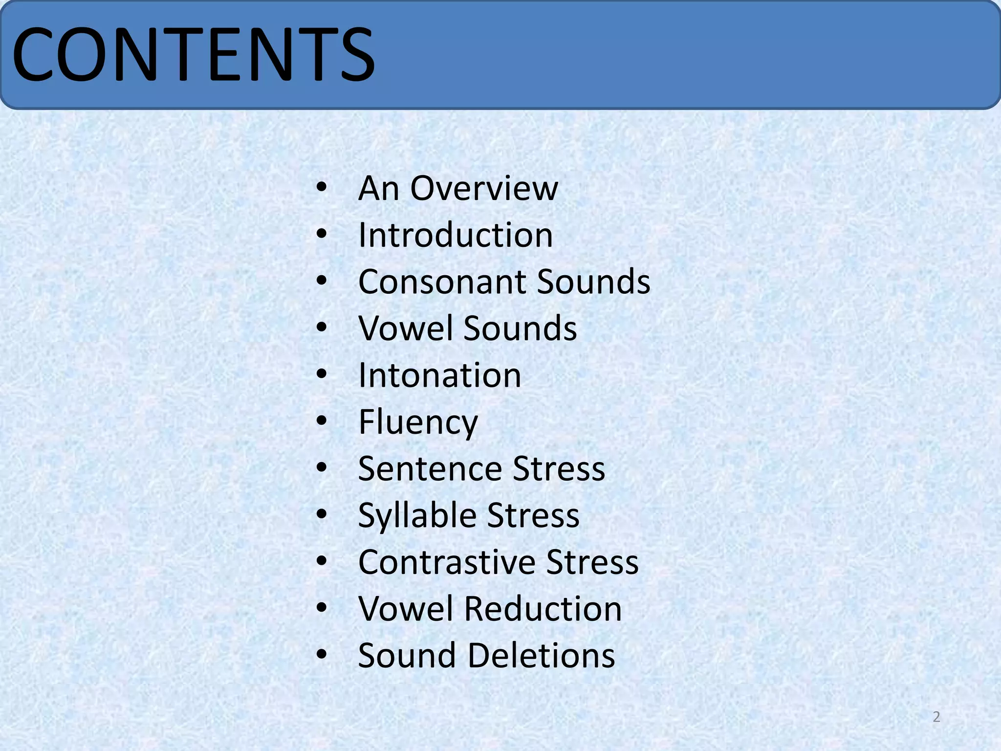 Voice and accent | PPTX