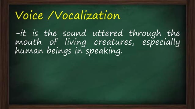 Voice and intonation | PPTX