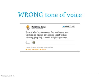 Voice and tone preview | PDF