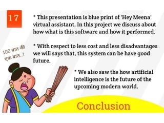 Voice assistant ppt | PPTX | Technology & Computing