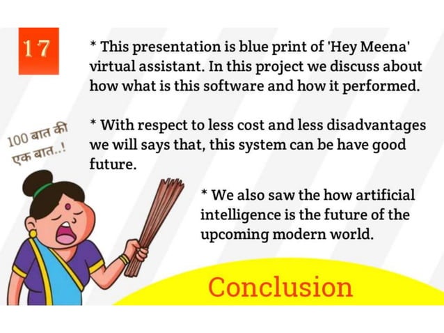 Voice assistant ppt | PPTX