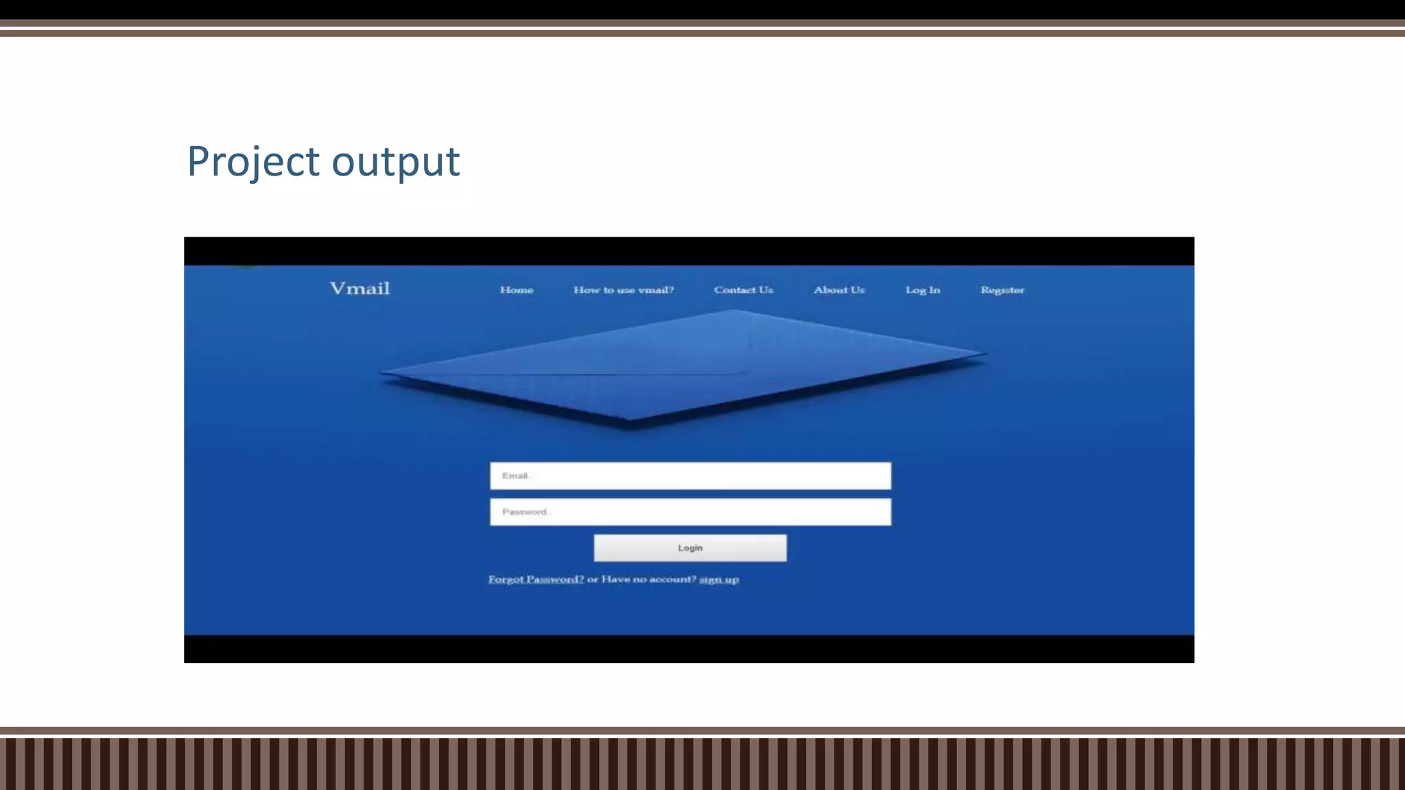 Voice based email system for physically challenged | PPTX