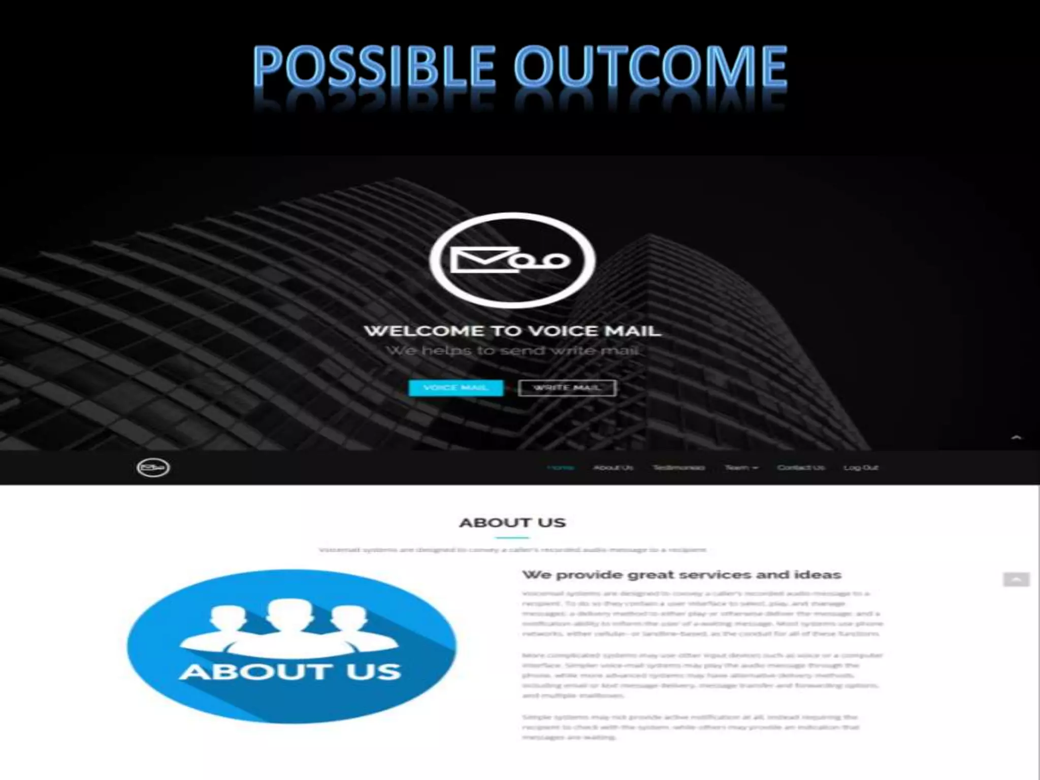 Voice based email system | PPTX