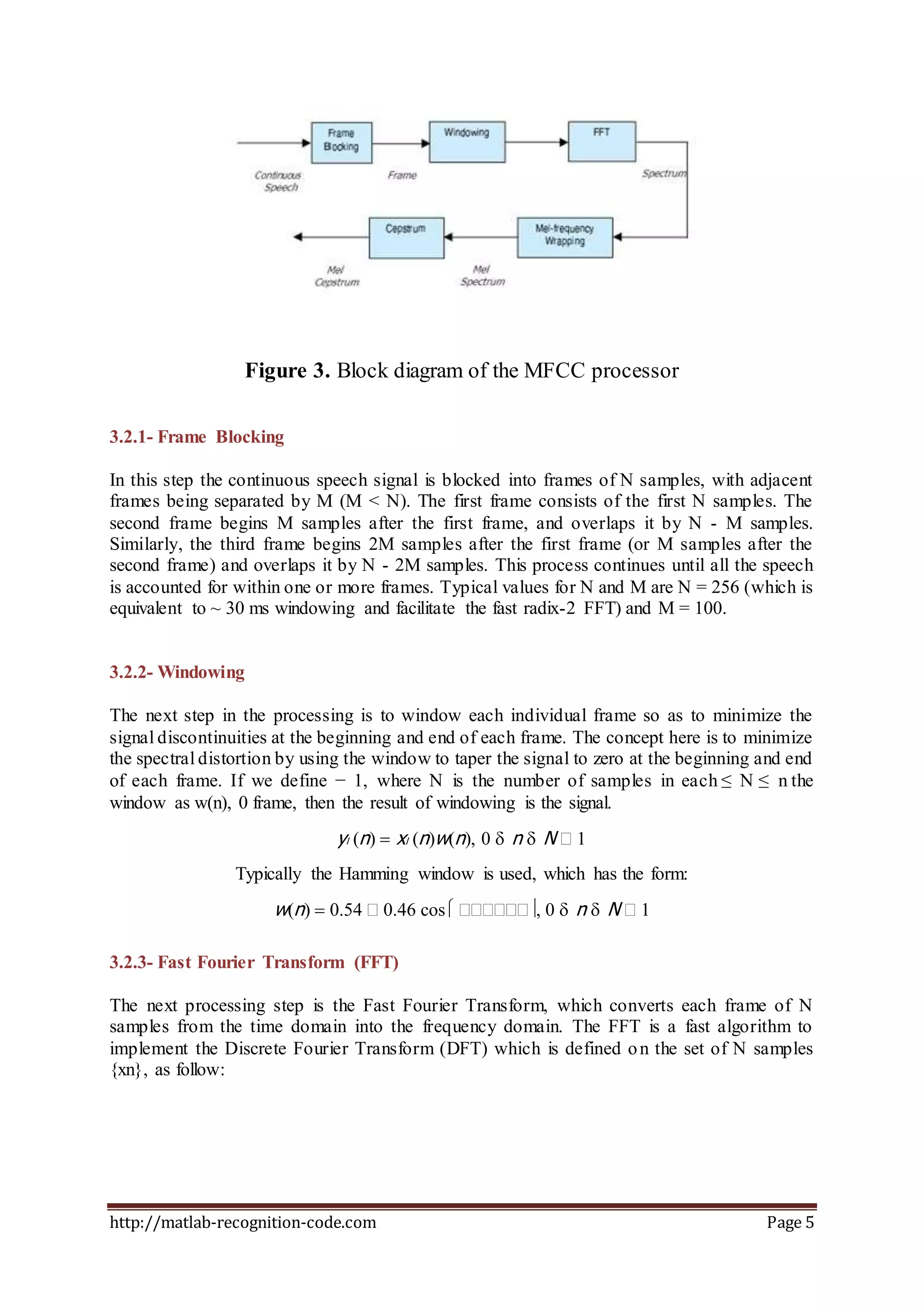Voice biometric recognition | DOCX