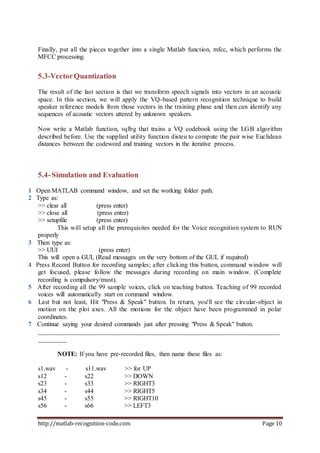 Voice biometric recognition | DOCX