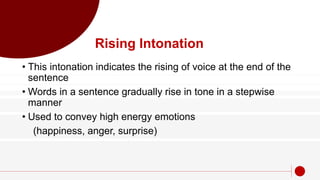 Voice; breathing & intonation | PPTX