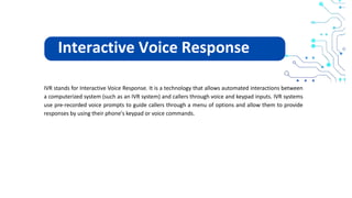 Automated Voice call service | PPT