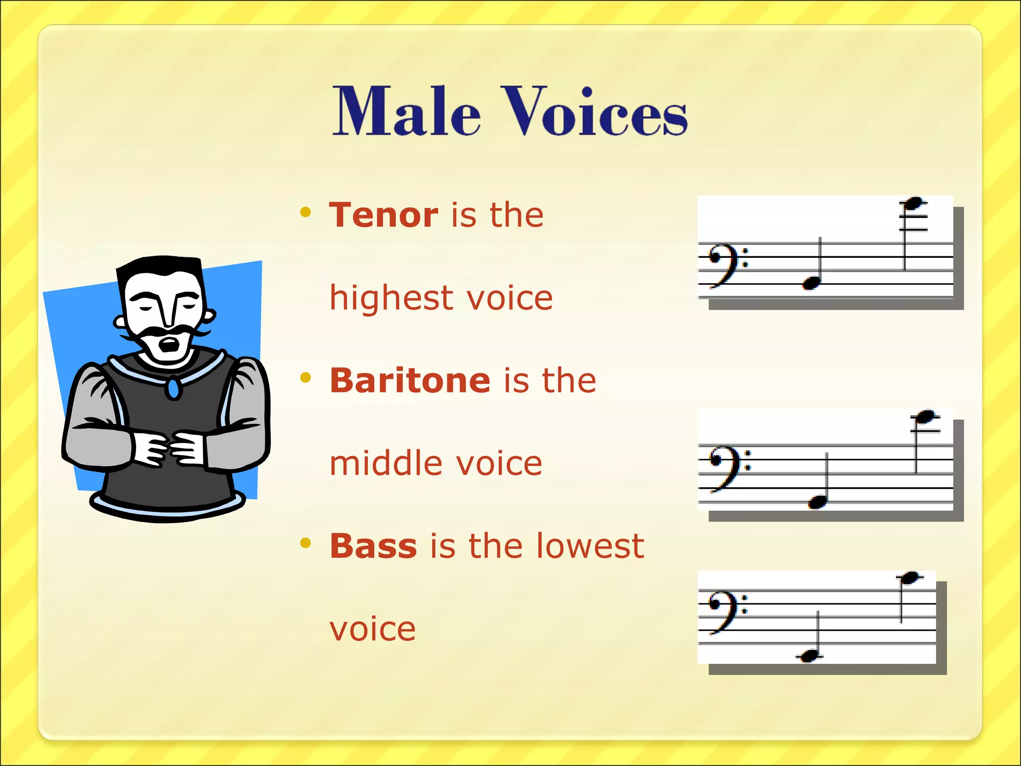 Voice Classification And Vocal Ensembles | PPT