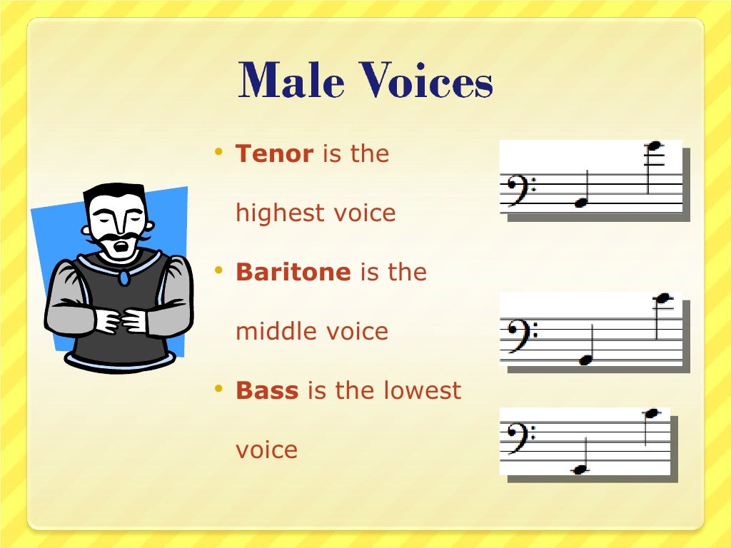 Voice Classification And Vocal Ensembles Voice Classification And Vocal Ensembles