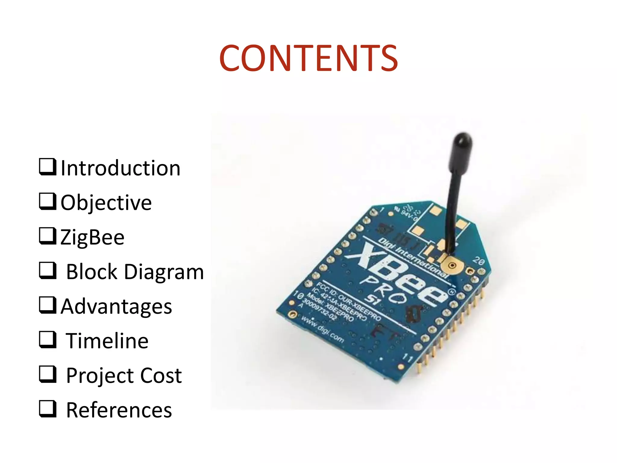 Voice Communication Using Zigbee Ppt