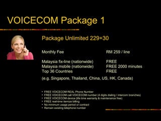 VOICECOM IP TELECOM | PPT