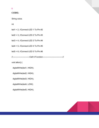 Voice Control Home Automation | PDF
