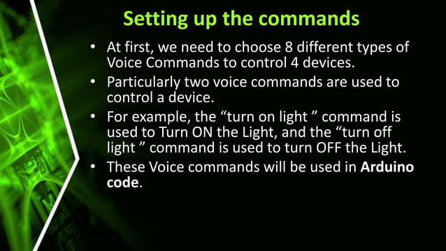 Voice controlled home automation.pptx | Home Appliances | Home & Garden