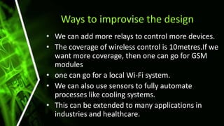 Voice controlled home automation.pptx