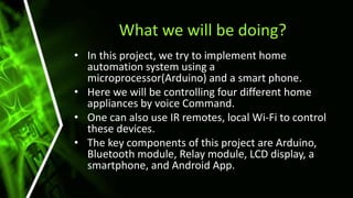 Voice controlled home automation.pptx