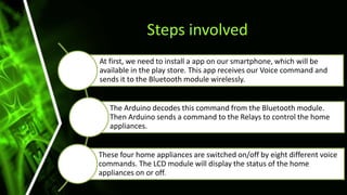 Voice controlled home automation.pptx