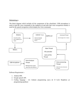 Voice controlled wheel chair | PDF | Operating Systems | Computer ...