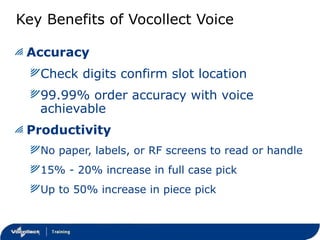 Vocollect Voice Fundamentals | PPT
