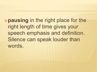 Voice image secrets | PPTX | Audio Production | Content Production