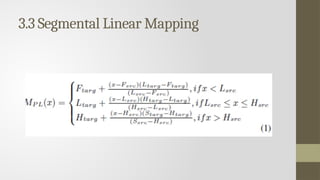 Voice_Intonation Transformation using Linear Mapping | PPT