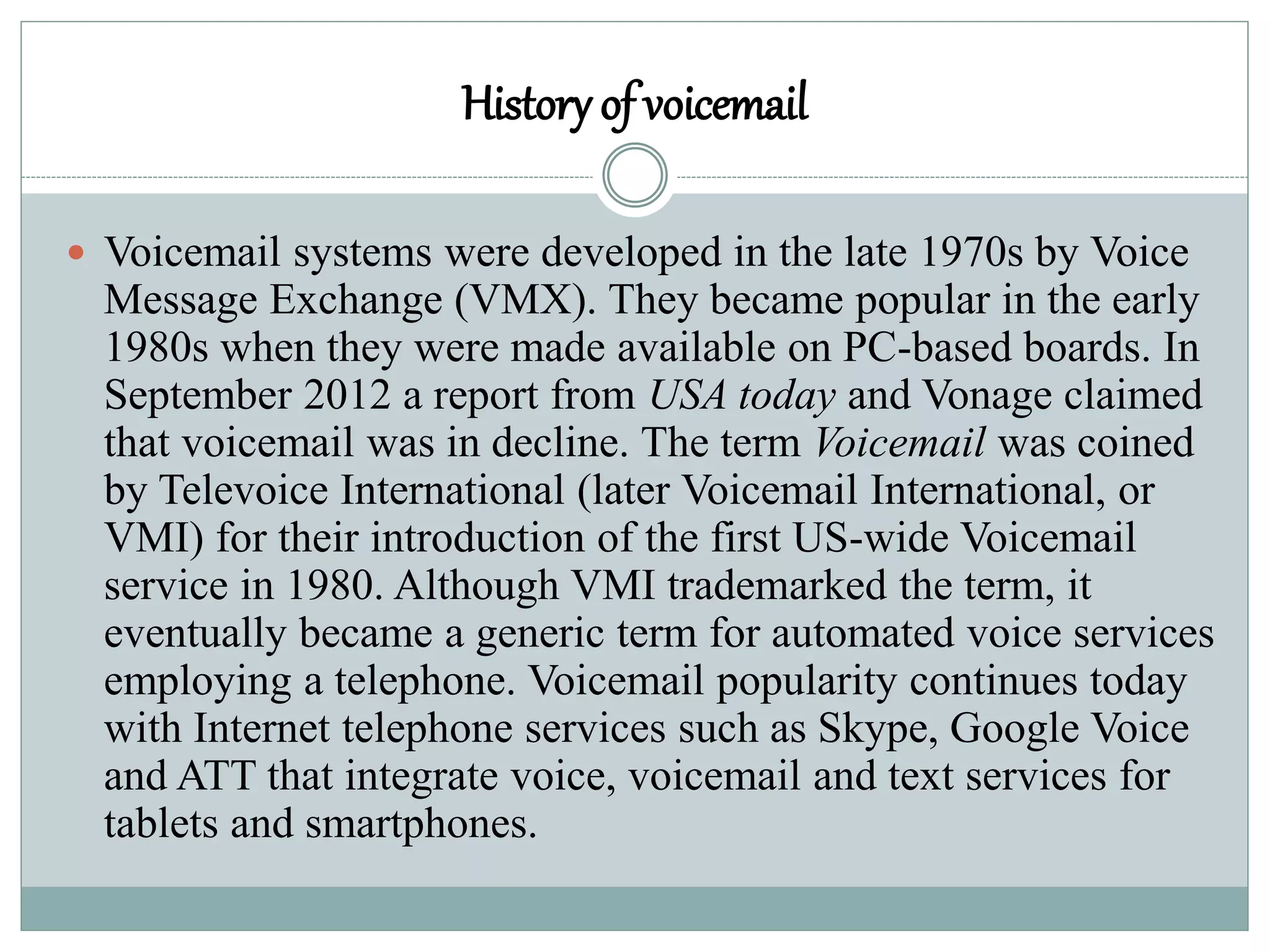 VOICEMAIL.pptx