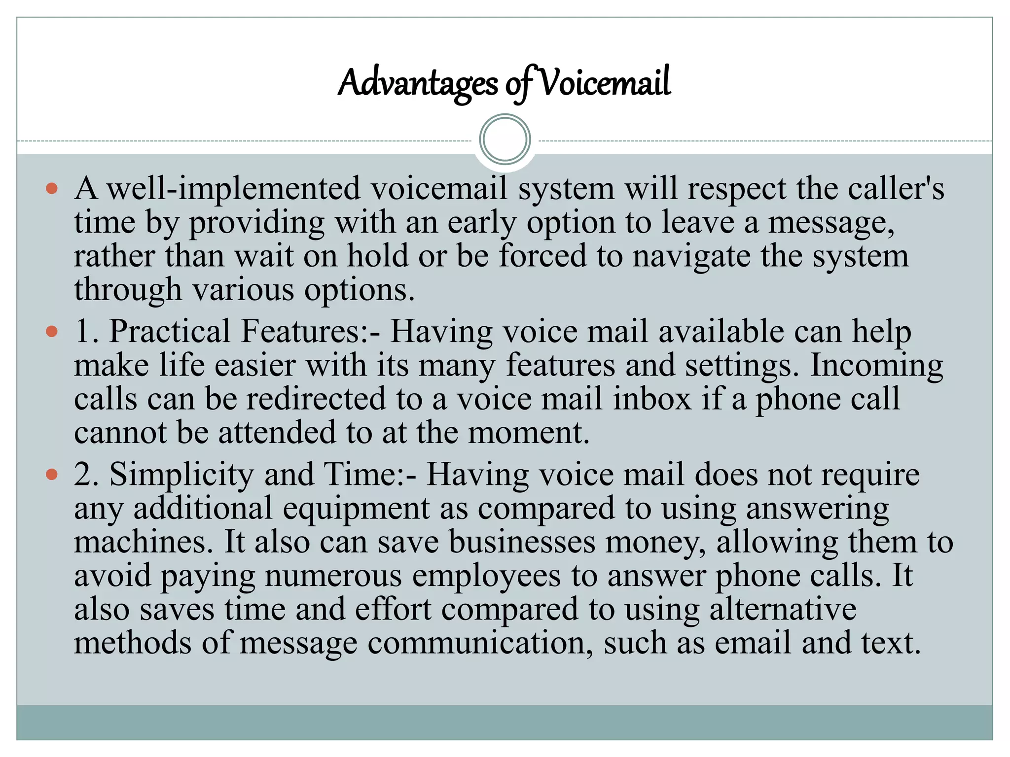 VOICEMAIL.pptx