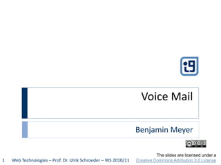 Voice Mail | PDF