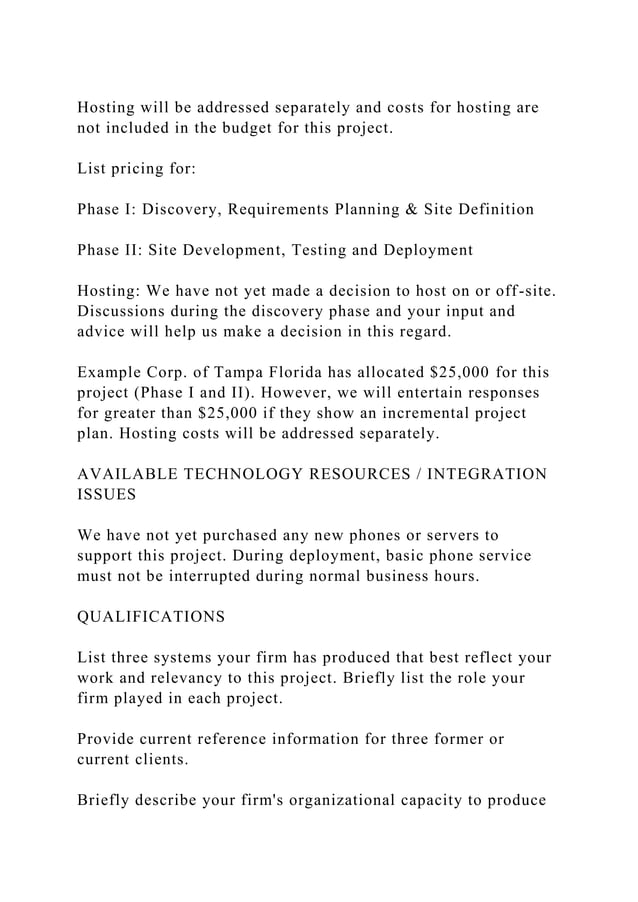 Voice Mail System RFP Analysis and RequirementsThis is a Req.docx