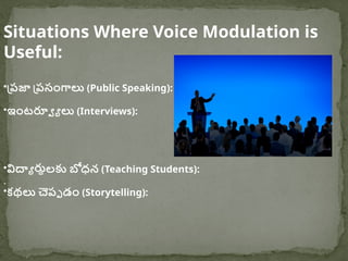 Voice Modulation Power Point Presentation | PPTX