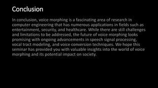 voice morphing.pptx