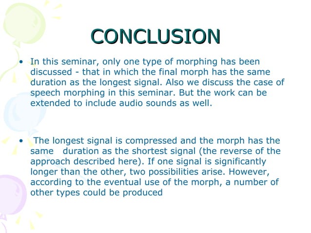 Voicemorphingppt 110328163403-phpapp01 | PPT