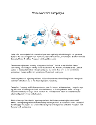 Voice nonvoice campaigns | PDF