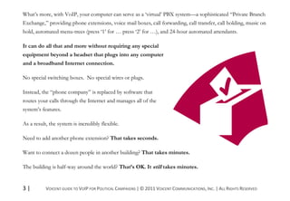 Voicent guide to voip for political campaigns | PDF | Computer ...