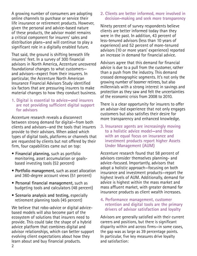 Voice of the Advisor Executive Summary | PDF