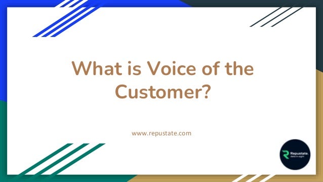 Voice of customer program | PPTX