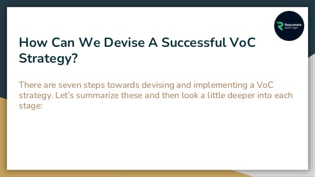 Voice of customer program | PPTX