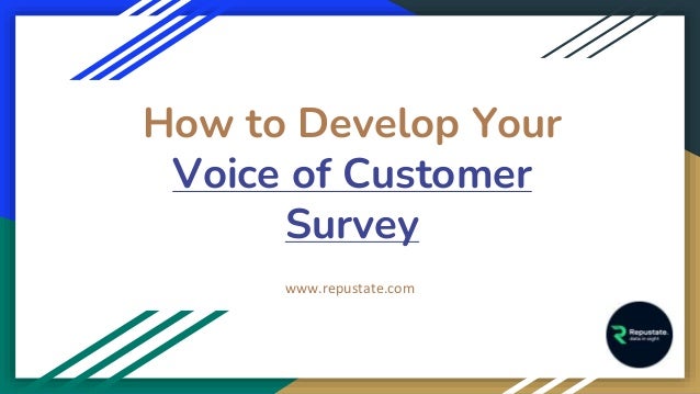 Voice of customer survey | PPTX