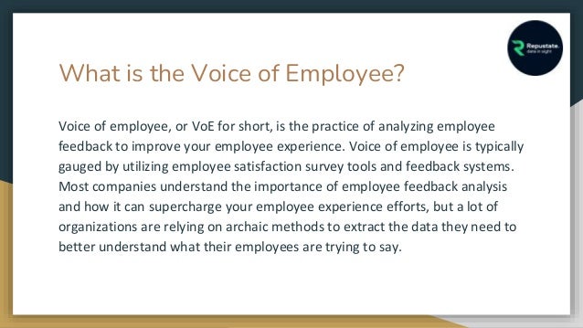 Voice of employee | PPTX | Human Resources | Business