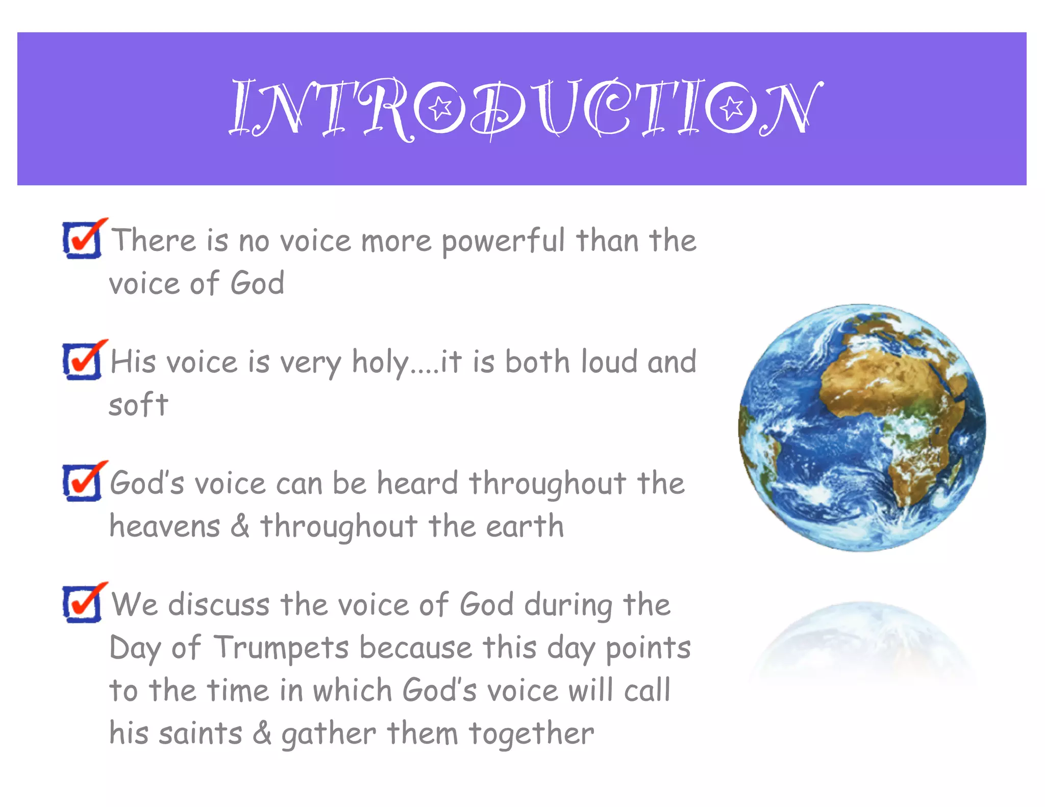 Voice of God | PDF