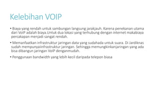 Voice of internet protocol (VOIP) | PPTX