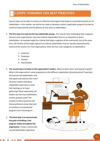 Voice of Customer Best Practices by Kinetic CX | PDF | Business ...