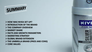 Marketing case study: Nivea | PPTX
