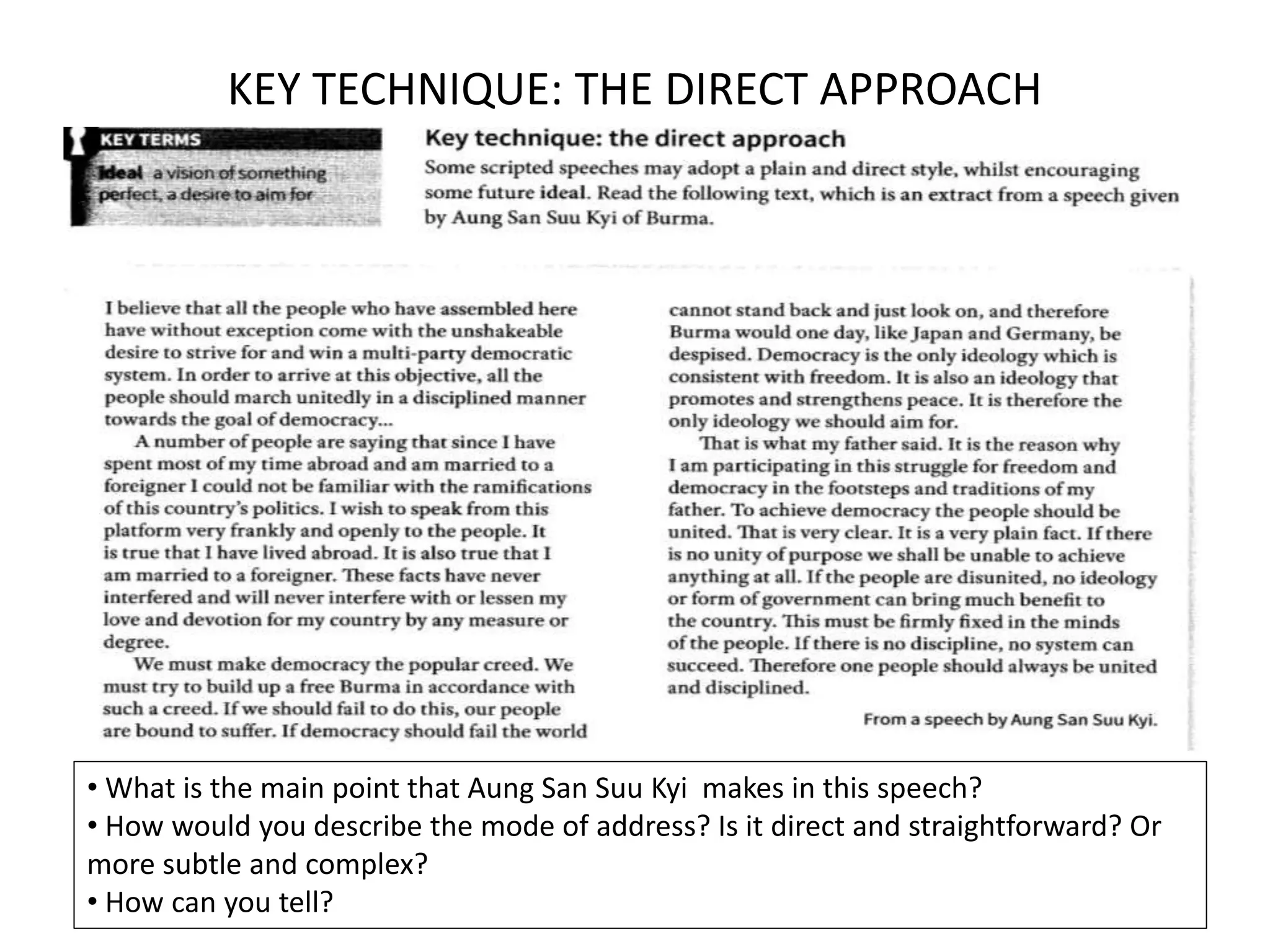 Voiceover and scripted speeches | PPTX