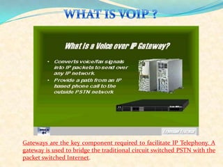 Voice over internet protocol | PPT