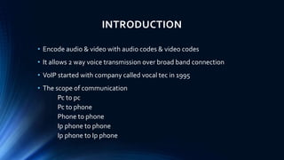 Voice over ip | PPT