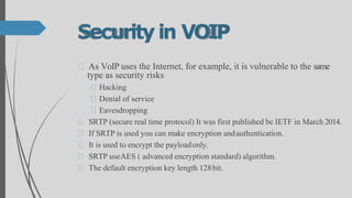 Voice over IP (VOIP) | PPT