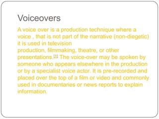 Voiceovers | PPTX