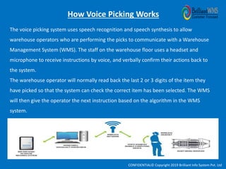 warehouse voice picking systems | voice wms | PPT